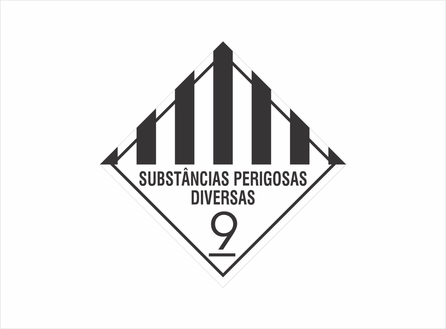 Rótulo de Risco Substâncias Perigosas 9 – Klein Impressos
